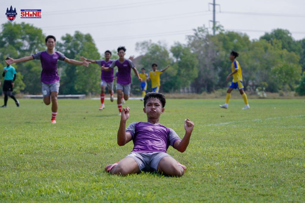 1-0 SHINE vs. Arizon - Siem Reap Provincial High School Qualification ...